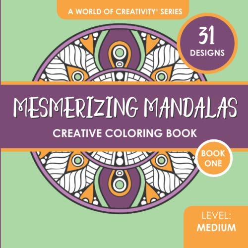 Amazon.com: Mesmerizing Mandalas Creative Coloring Book: 31 Whimsical ...