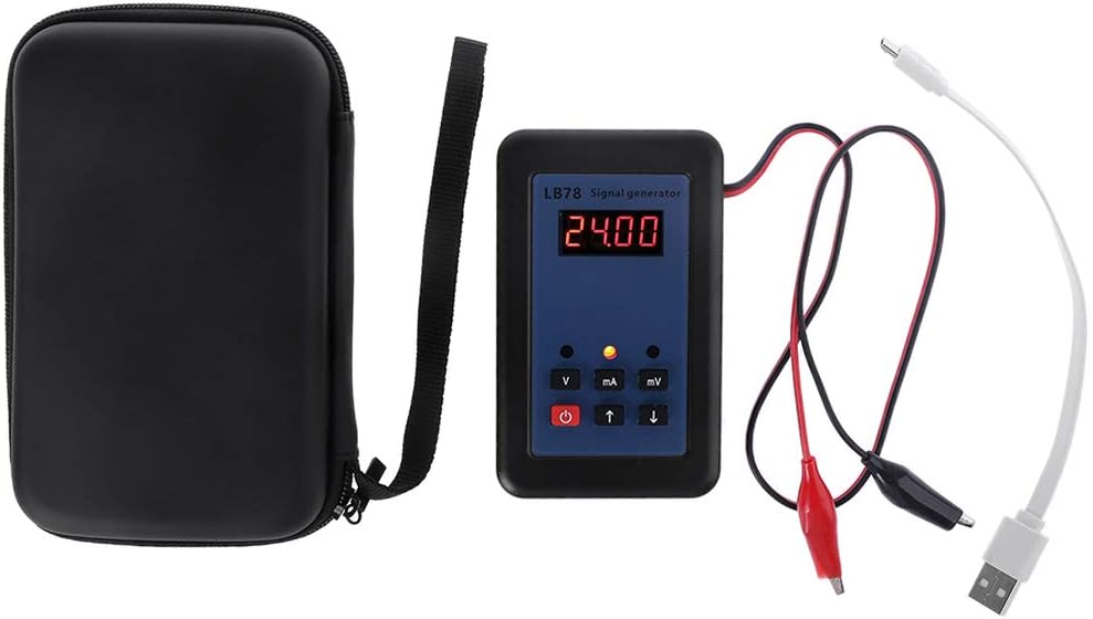 Amazon.com: Saccgt Portable Signal Generator 4-20mA /0-10V/mV Current ...