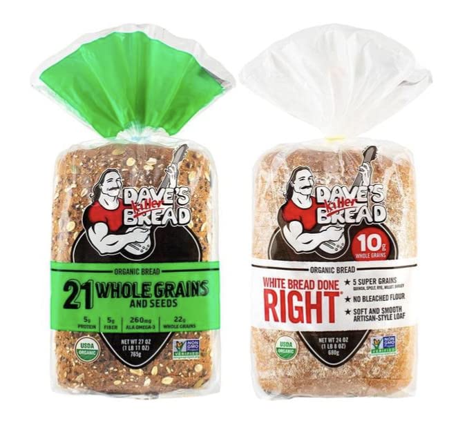 Amazon.com: Killer Bread 21 Whole Grains and White Done Right combo ...