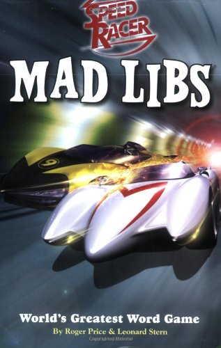Speed Racer Mad Libs: Price, Roger, Stern, Leonard: 9780843132120 ...