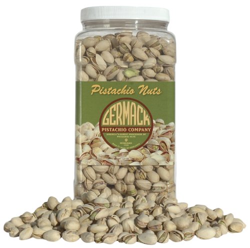 Amazon.com : Germack Pistachio Nuts Dry Roasted and Salted, 3.5 Pound Jar : Grocery & Gourmet Food