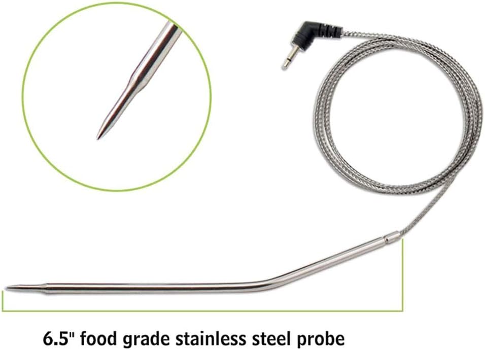 Review MEIYIN Waterproof Thermometer Hybrid Probe Replacement for ...