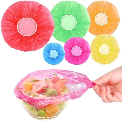 Amazon.com: Kitchen Strong 100 Bowl Covers Reusable - Plastic Bowl ...