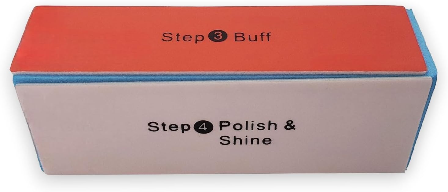 Amazon.com : DreamCut 4-Way Nail Buffer Block - 4 Steps Sanding ...
