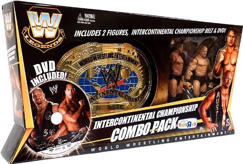 Amazon.com: Mattel WWE Exclusive Wrestling Championship Combo Pack ...