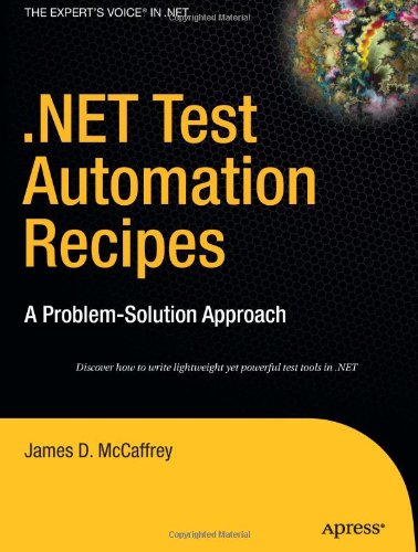 Amazon.co.jp: .NET Test Automation Recipes: A Problem-Solution Approach ...