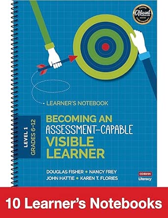 Amazon.com: Becoming an Assessment-Capable Visible Learner, Grades 6-12 ...