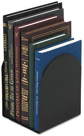 Amazon.com : Universal 54071 Magnetic Bookends, 6 x 5 x 7, Metal, Black ...