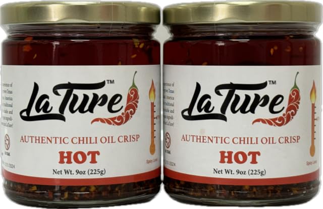 Amazon.com: LaTure Authentic Chili Oil Crisp Gourmet Spicy Tingly ...