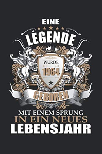 Amazon.com: Eine Legende wurde 1964 geboren: 56. Geburtstag: Ein ...