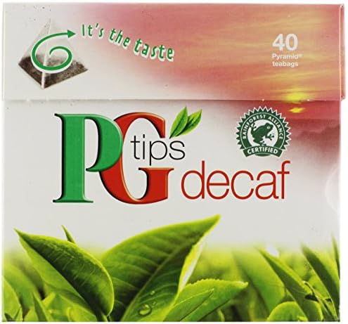 Amazon.com : PG Tips Decaf Tea Bags, 40 Count : Black Teas : Grocery ...