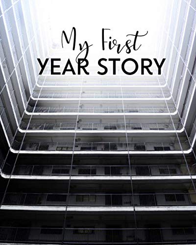 My First Year Story: Keepsake Memory Book Notebook For New Born Babies ...