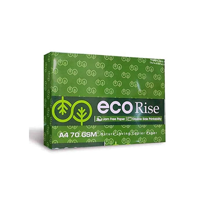 Buy Eco Rise Printing Copy A4 Size JK Paper ECO TREE FRIENDLY, 70 GSM ...