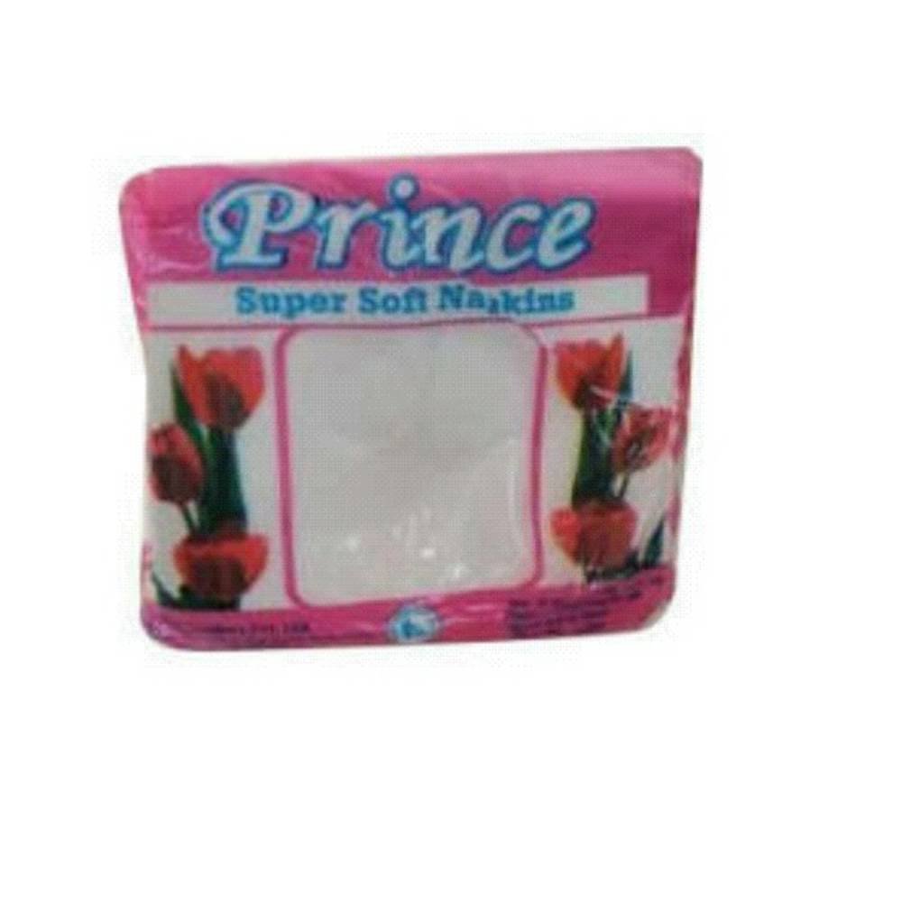 PRINCE TISSUE PAPER Single Ply Plain Hand Tissue Paper White 30 X 30Cm Pack Of 5 100 Pcs prince-tissue-paper-single-ply-plain-hand-tissue-paper-white-30-x-30cm-pack-of-5-100-pcs