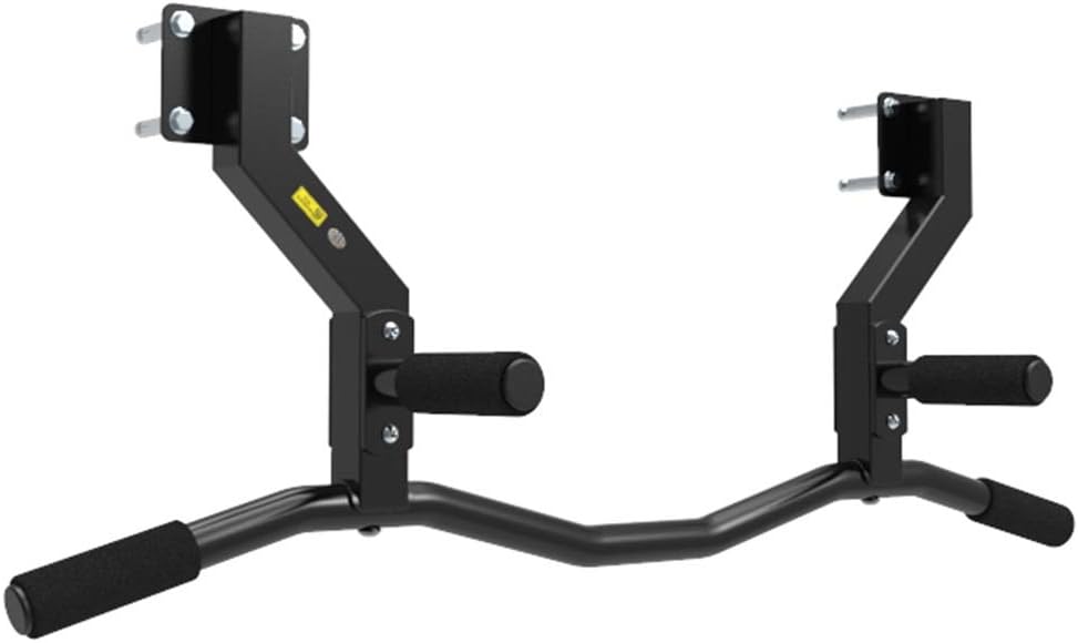 Wall-mounted pull-up bar S-shaped large base indoor cross beam side ...