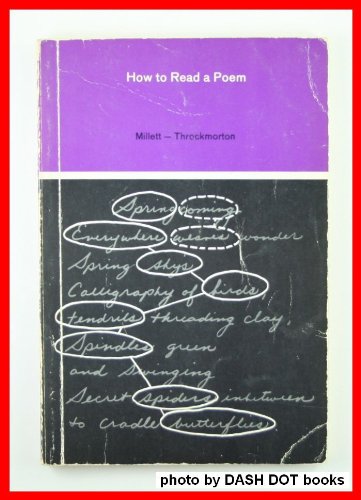 How to read a poem (Ginn English monograph): Millett, Nancy Carlyon ...