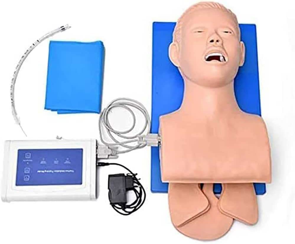 Buy HMLOPX Intubation Training Manikin with Alarm Monitor, PVC Oral ...