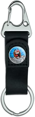 Amazon.com: GRAPHICS & MORE Teen Titans Go! Cyborg Keychain with ...
