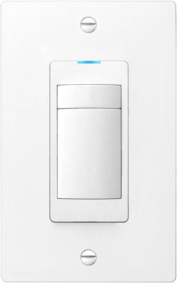 DewStop FS-875-W1 Adjustable Multi Timer Bath Fan Timer Control with ...