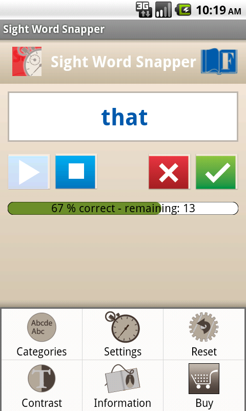 Sight Word Snapper (Free) - App on Amazon Appstore