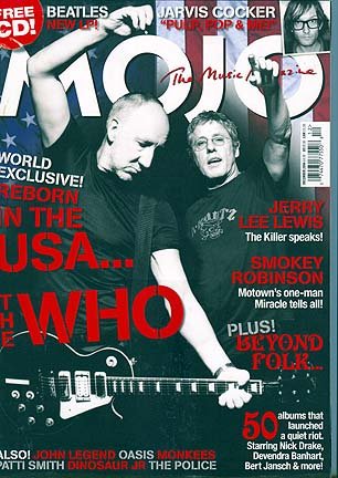 Mojo Music Magazine, December 2006: The Who, Patti Smith, Dinosaur Jr ...