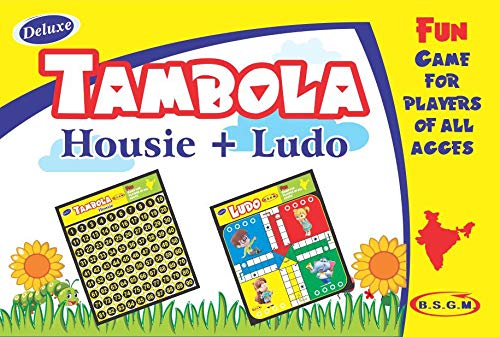 Buy 2 in 1 Tambola Board Game & Ludo | Tambola Game Set with Large Size ...