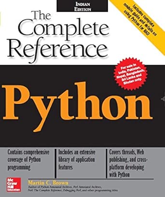 Buy Python: The Complete Reference Book Online at Low Prices in India ...