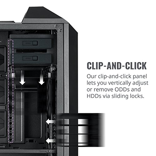Cooler Master MasterCase MC500 Mid-Tower ATX Case w/Freeform Modular ...