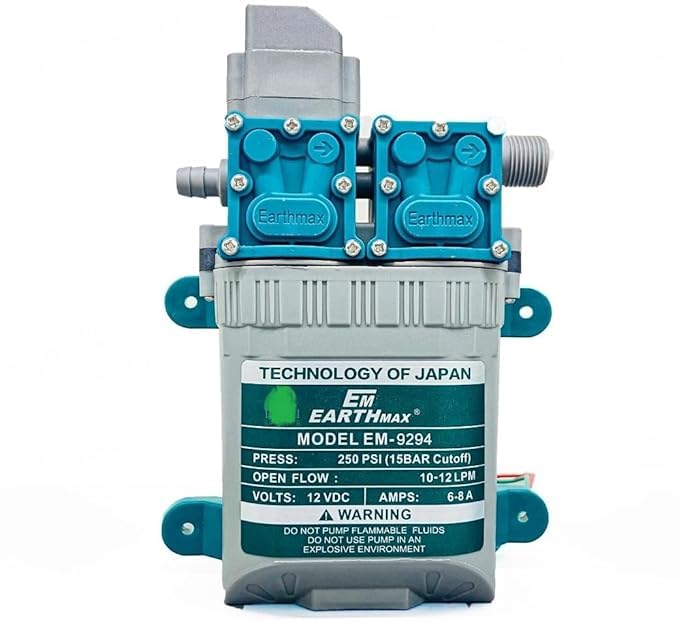 EARTHMAX- 250 PSI - 10-12 LPM - High Pressure Pumps | Energy-efficient ...