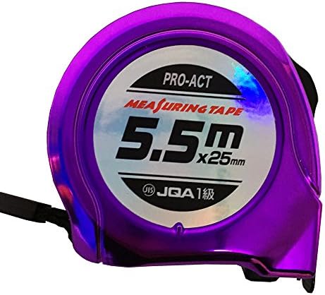 Amazon.co.jp: コーナンオリジナル PROACT メジャー5.5m 25mm PATE-776 パープル系 : DIY・工具・ガーデン