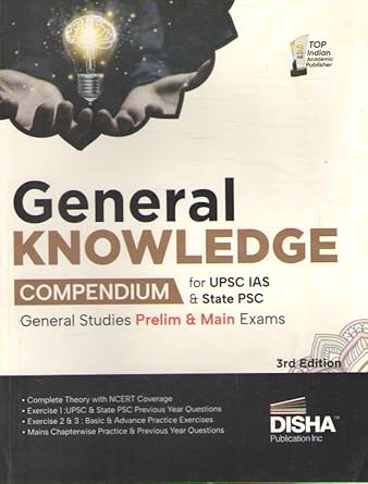 Buy GENERAL KNOWLEDGE COMPENDIUM FOR UPSC IAS & STATE PSC [3 RD EDITION ...