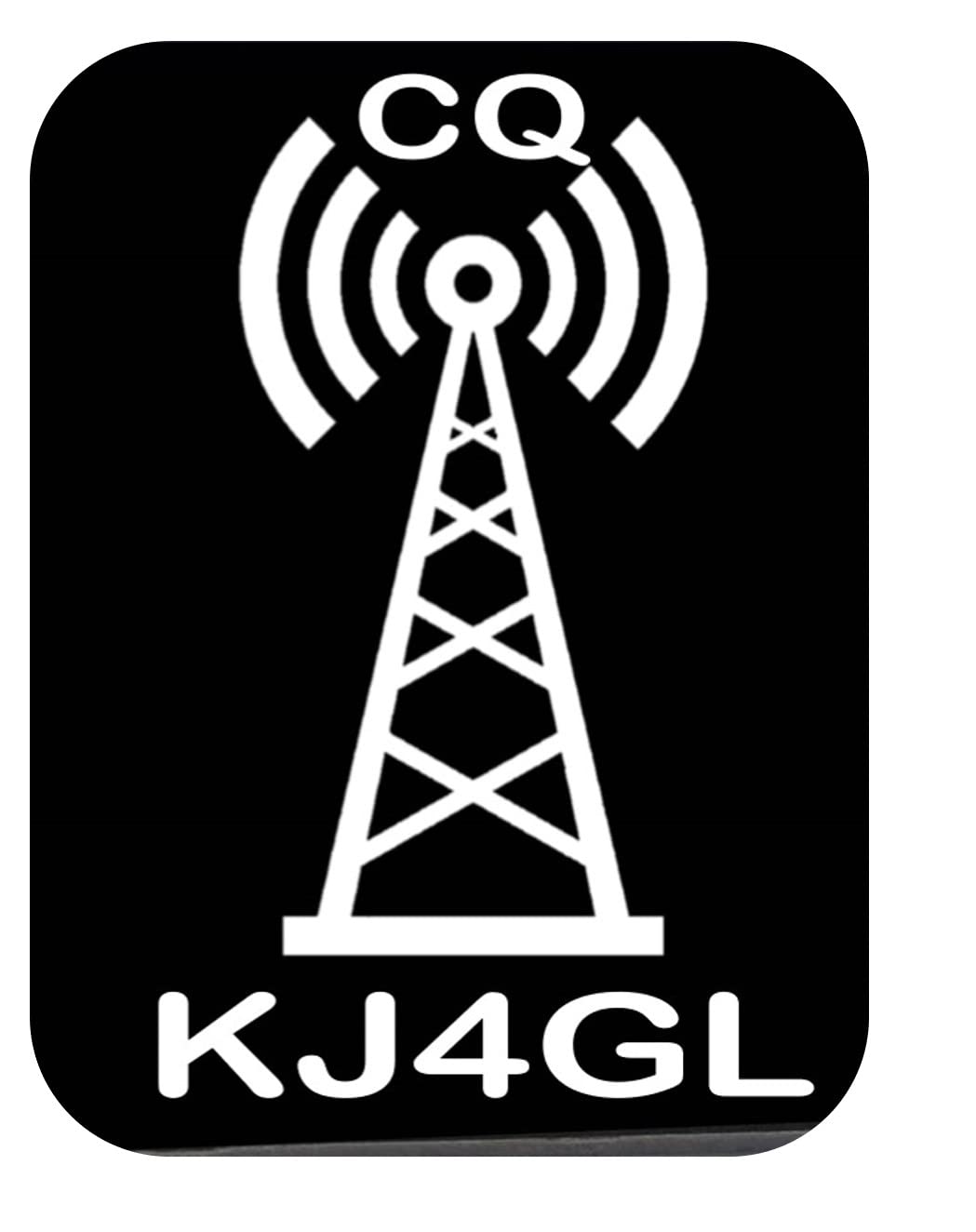 Amazon.com: ThatLilCabin - Ham Radio CQ Over Tower with Your Call ...