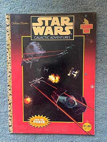 Galactic Adventures (Star Wars Coloring Book): Golden Books ...