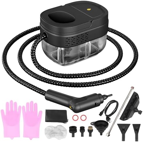 Amazon.com - Steamer for Cleaning,3-Speed Adjustable Handle,1.69 Quarts ...