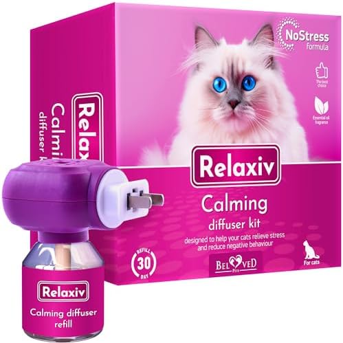 Comfort Zone Cat Calming Diffuser: 1 Pheromone Diffuser & 1 Refill (30 ...