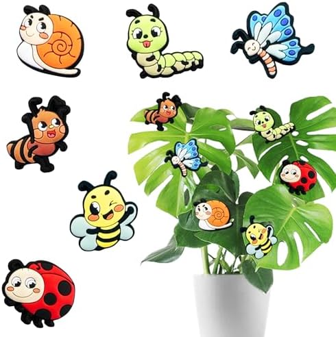 Amazon.com: 6 Pcs Funny Plant Magnets Decor, Cute Plant Magnet Gift for ...