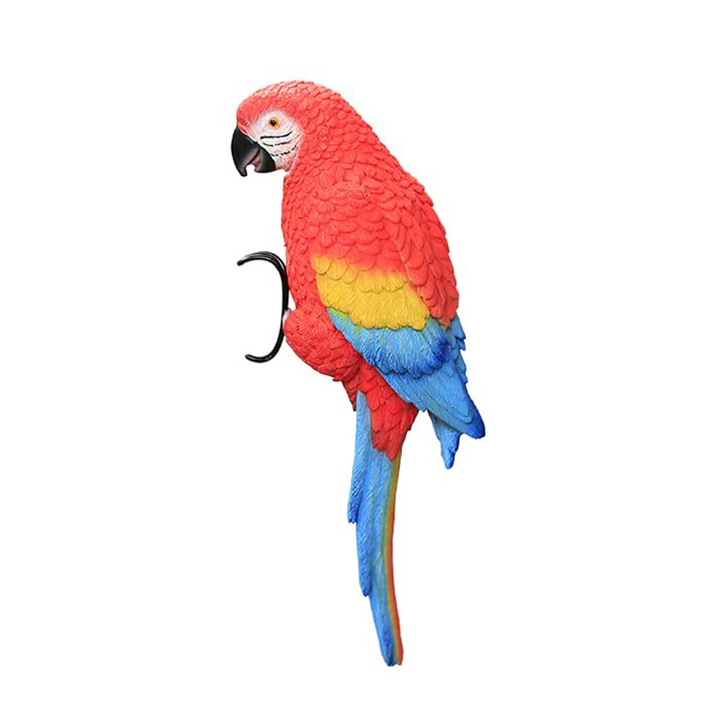 Amazon.com : TAYASH Resin Parrot Flower Pot Hugger Decorations,Parrot ...
