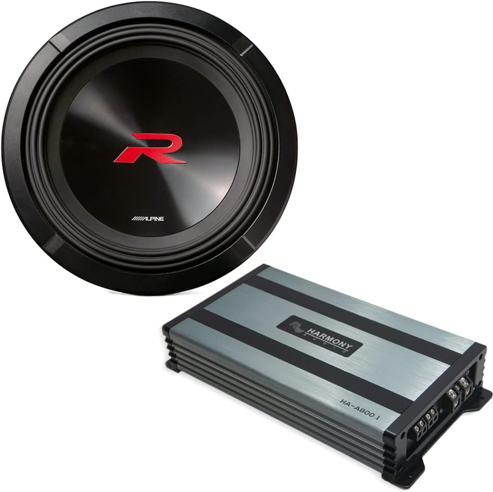 Amazon.com: Alpine R-W12D4 R-Series 12" Subwoofer with Dual 4-ohm Voice ...