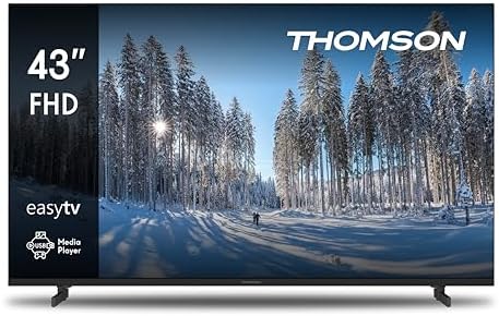 THOMSON 43 Pouces (108 cm) Easy TV Full HD LED TV - 43FD2S13-2023 ...