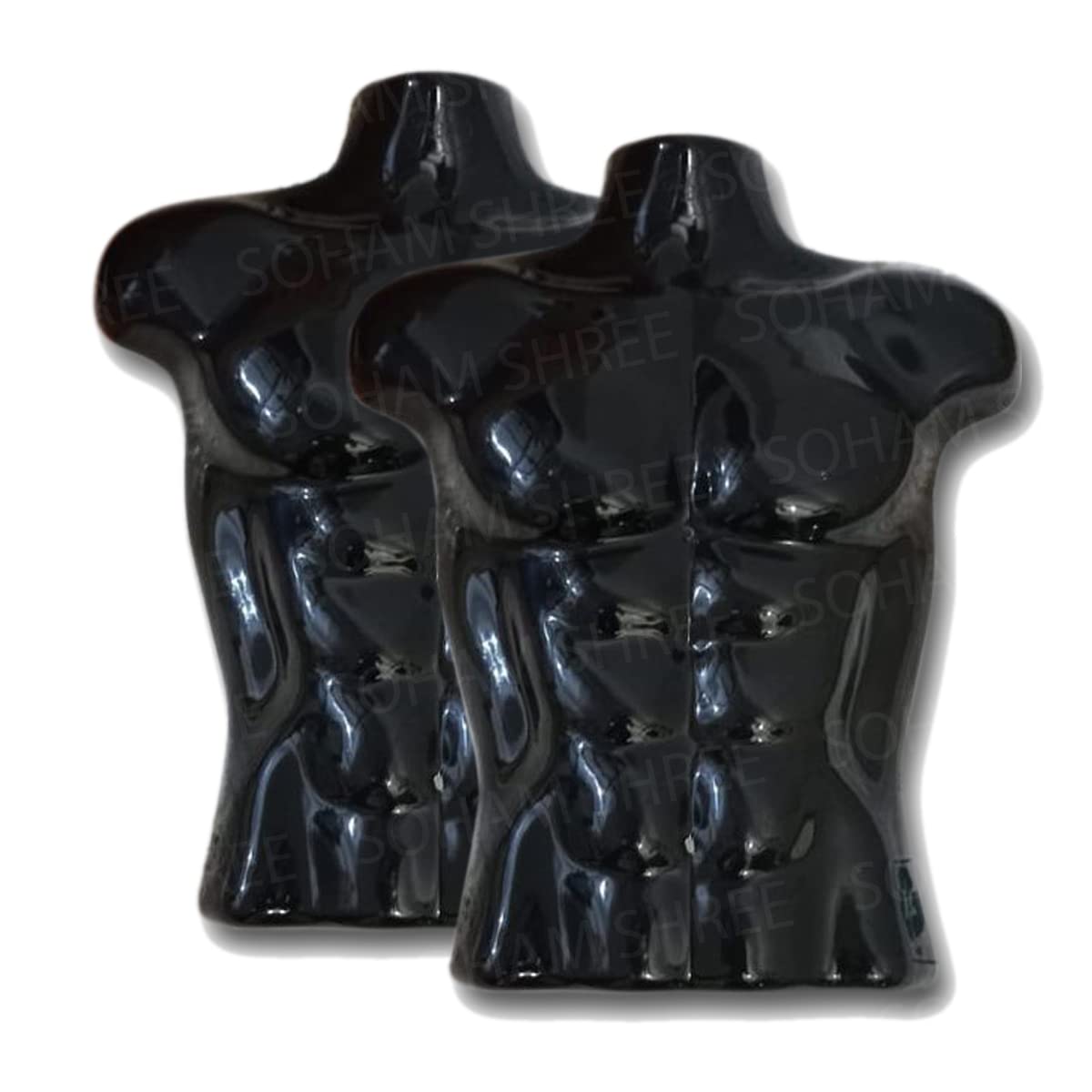 SOHAM: Pack of 2 - Male Mannequin Non-Breakable Plastic Men Male Body ...