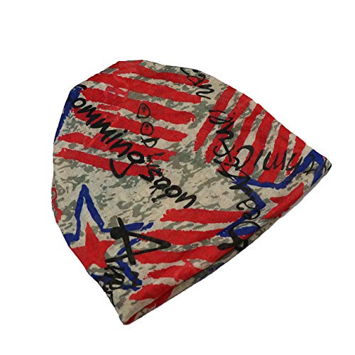 Buy iSWEVEN Baggy Skull Cap Thin Cotton Stretch Beanie Summer Sprort ...