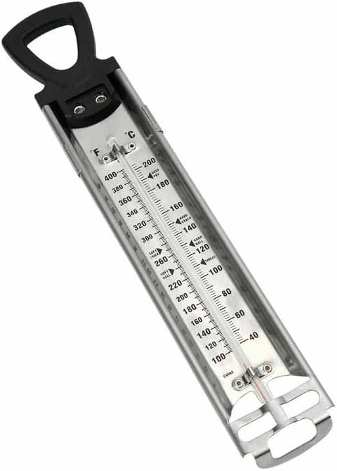 Tala Jam Thermometer - Stainless Steel Confectionery Temperature Guide ...