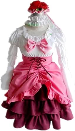 Amazon.com: Cos Anime Umineko no Naku Koro ni Furudo Erika Cosplay ...