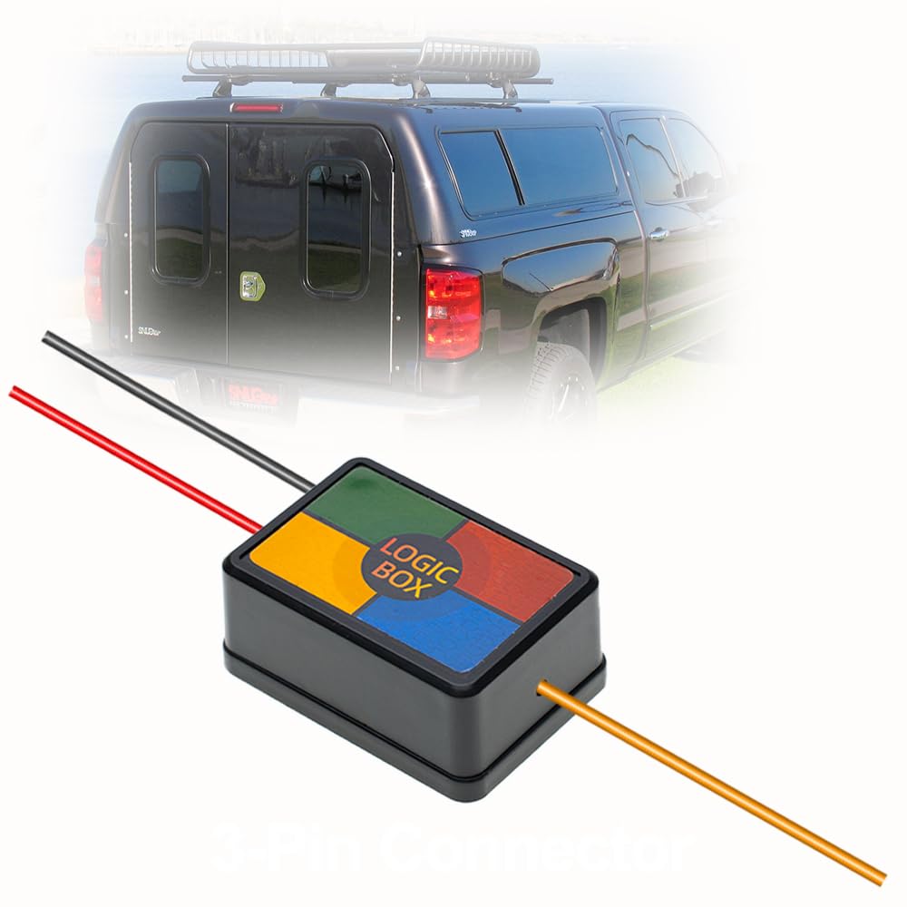 Amazon.com: NSLUMO Truck Cap 3rd Brake Light Logic Module for Truck ...