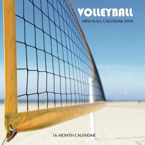 Volleyball Mini Wall Calendar 2018: 16 Month Calendar: Jenson, Paul ...