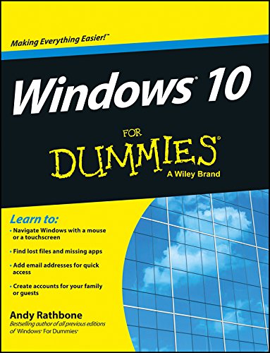 Windows 10 For Dummies: Andy Rathbone: 9788126557929: Amazon.com: Books