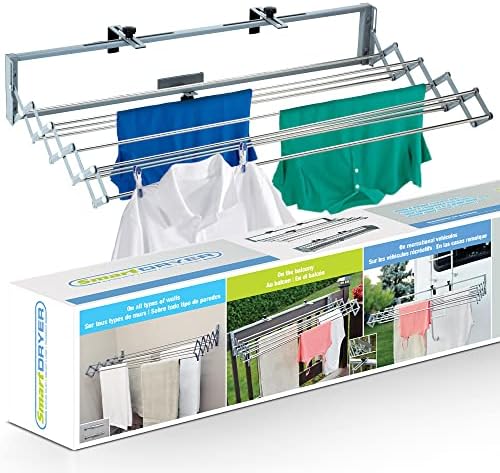 Amazon.com: Fistihon RV Clothes Drying Rack, Four 15.3" Long Rack Arms ...