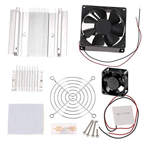 easy electronics 12V Thermoelectric Peltier Refrigeration Cooler Fan ...