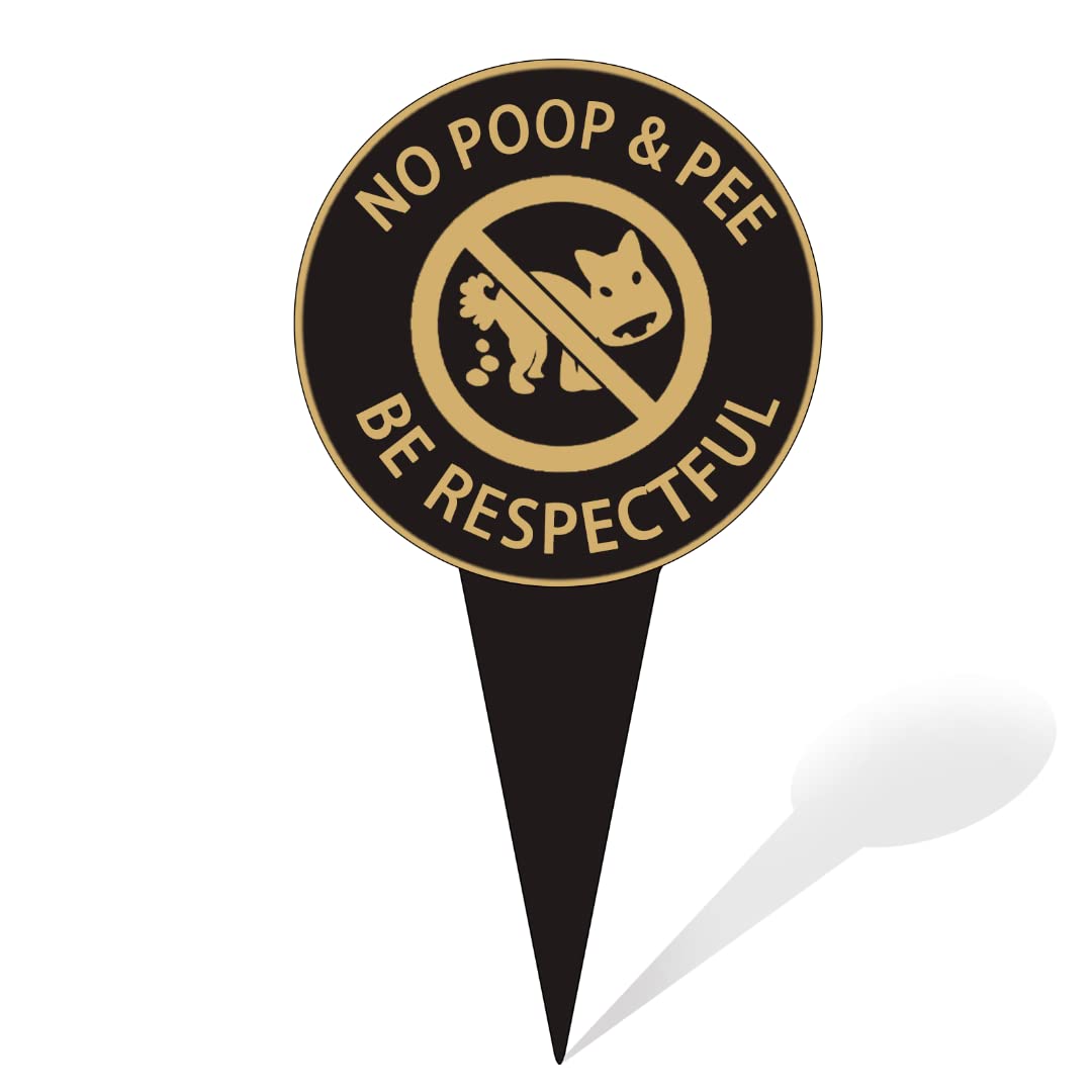 Snapklik.com : No Peeing Or Pooping Dog Sign
