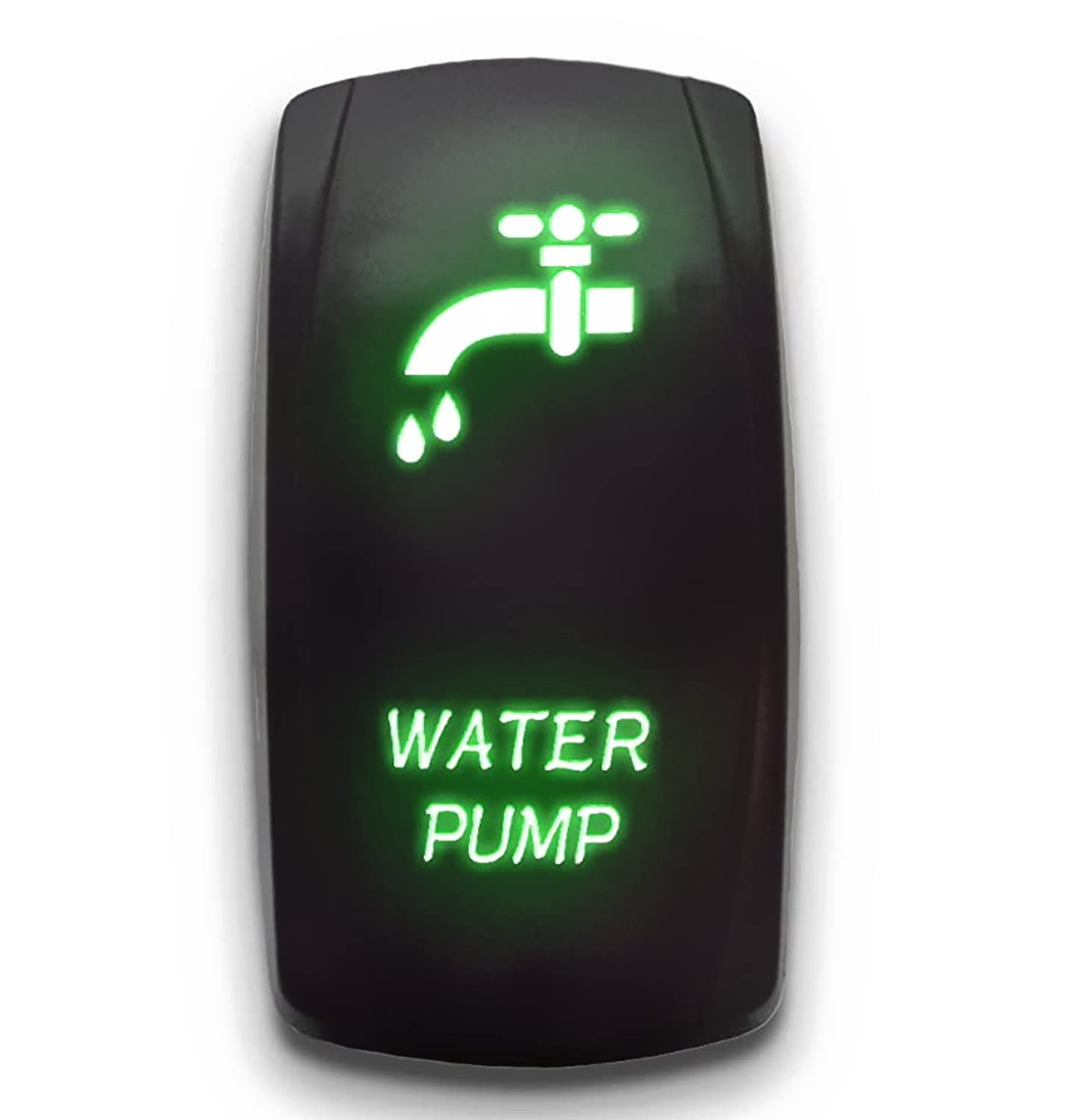 Snapklik.com : Water Pump - Green - Switch Dual Light - Laser Etched ...